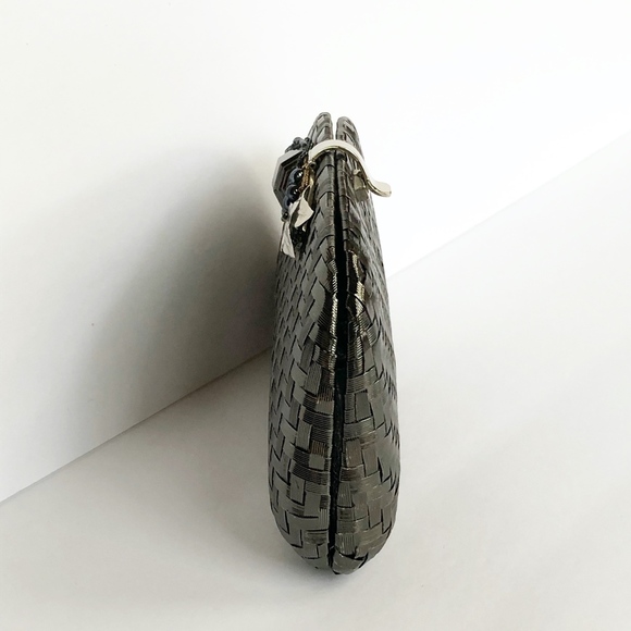 Rodo | Bags | Vintage Rodo Italy Metal Woven Gunmetal Purse | Poshmark